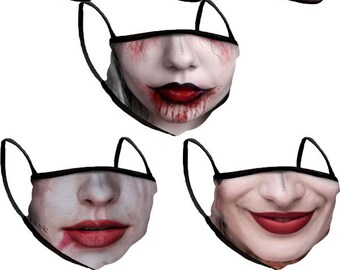 Bloody Face Mask | Etsy