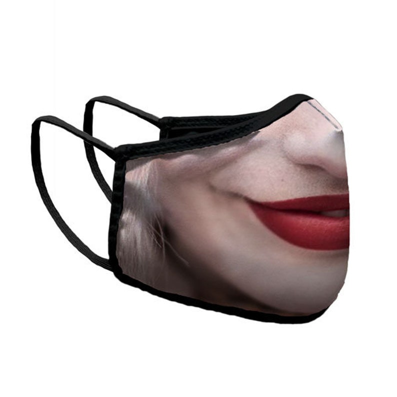 Scary Female Face Masks Bloody Mary Harley Washable Face | Etsy