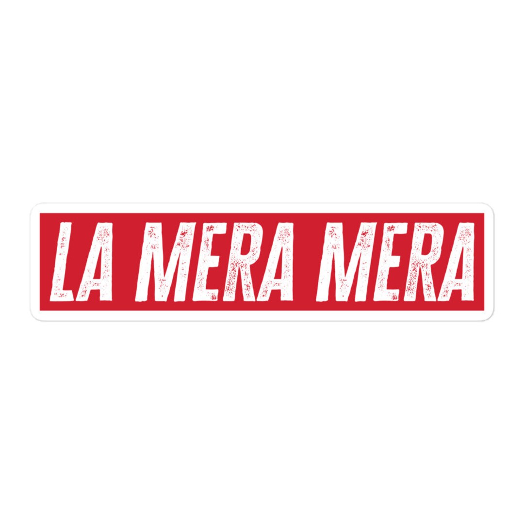 La Mera Mera - Bubble-free Stickers - Etsy