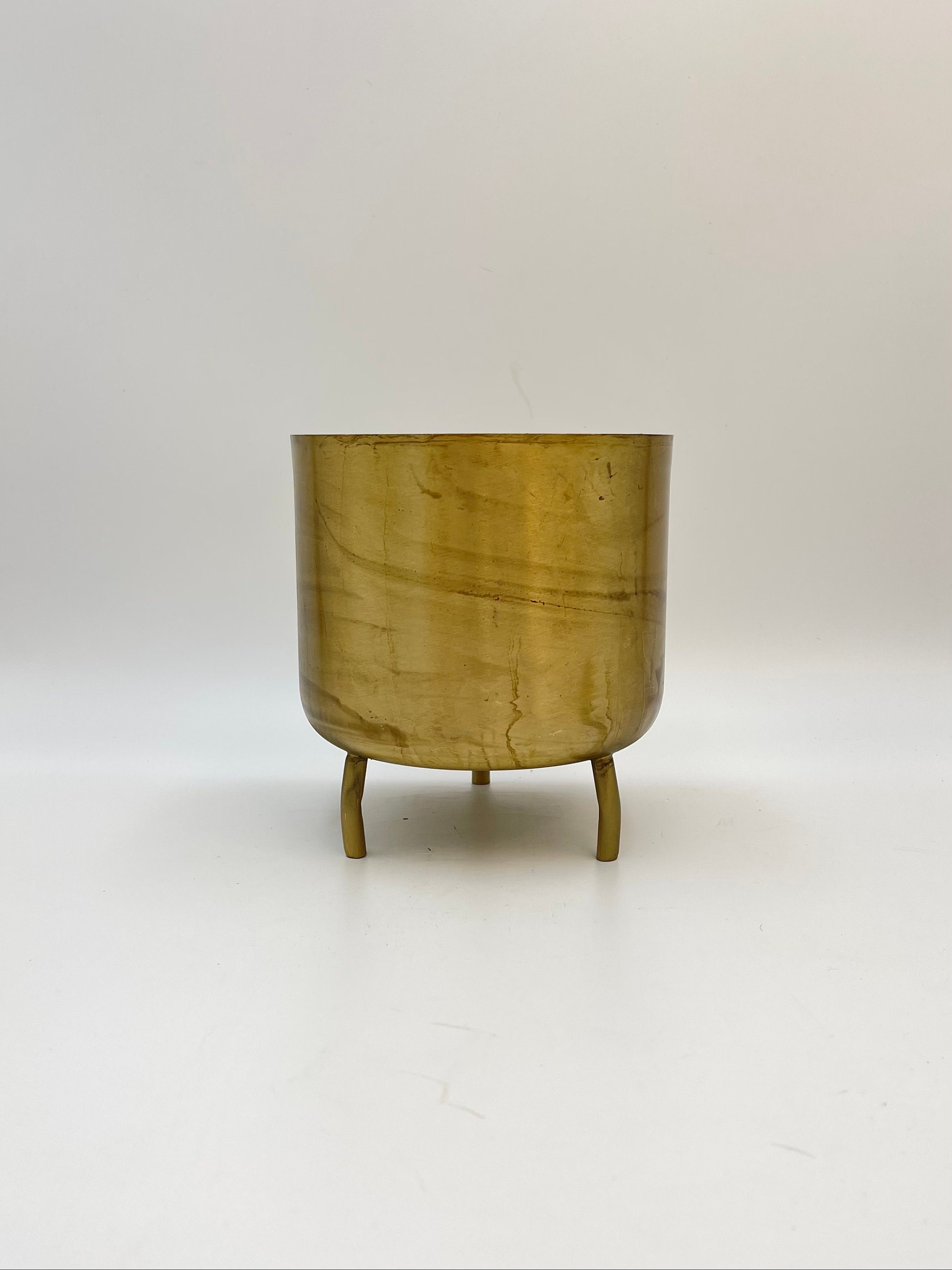 Metal House Plant Pot Unique Design Elegant Finish Gold - Etsy UK