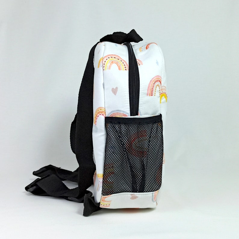 Rainbow Backpack for Toddler Personalized Kids Backpack Girl | Etsy