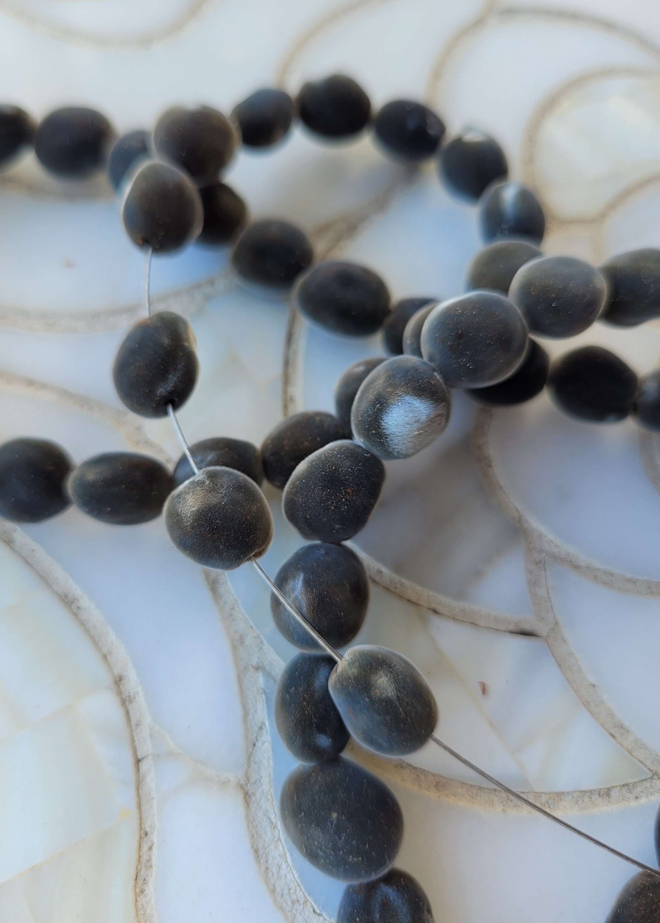 Drilled Mgambo Seeds - 100 Loose in Bag - Etsy
