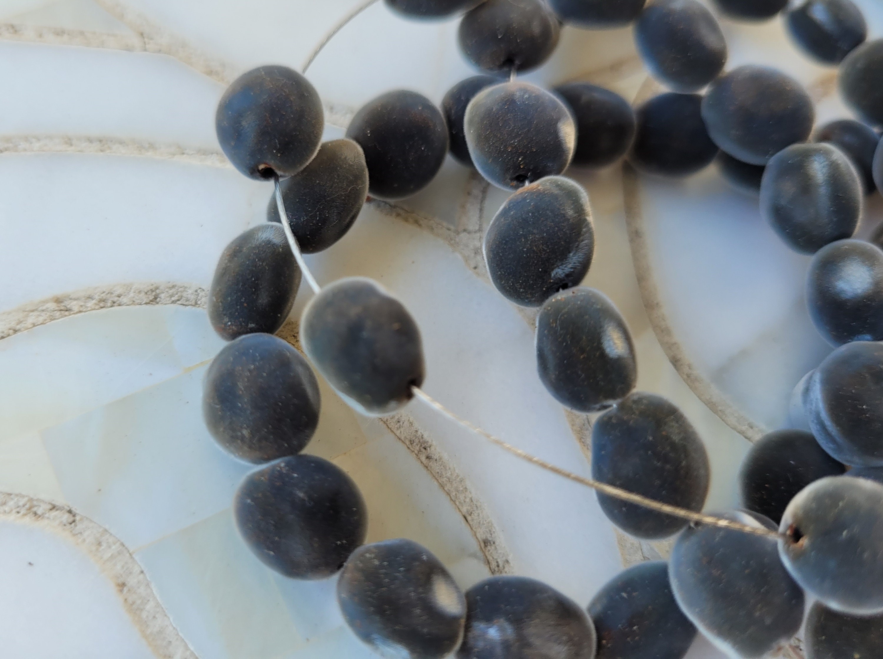 Drilled Mgambo Seeds - 100 Loose in Bag - Etsy