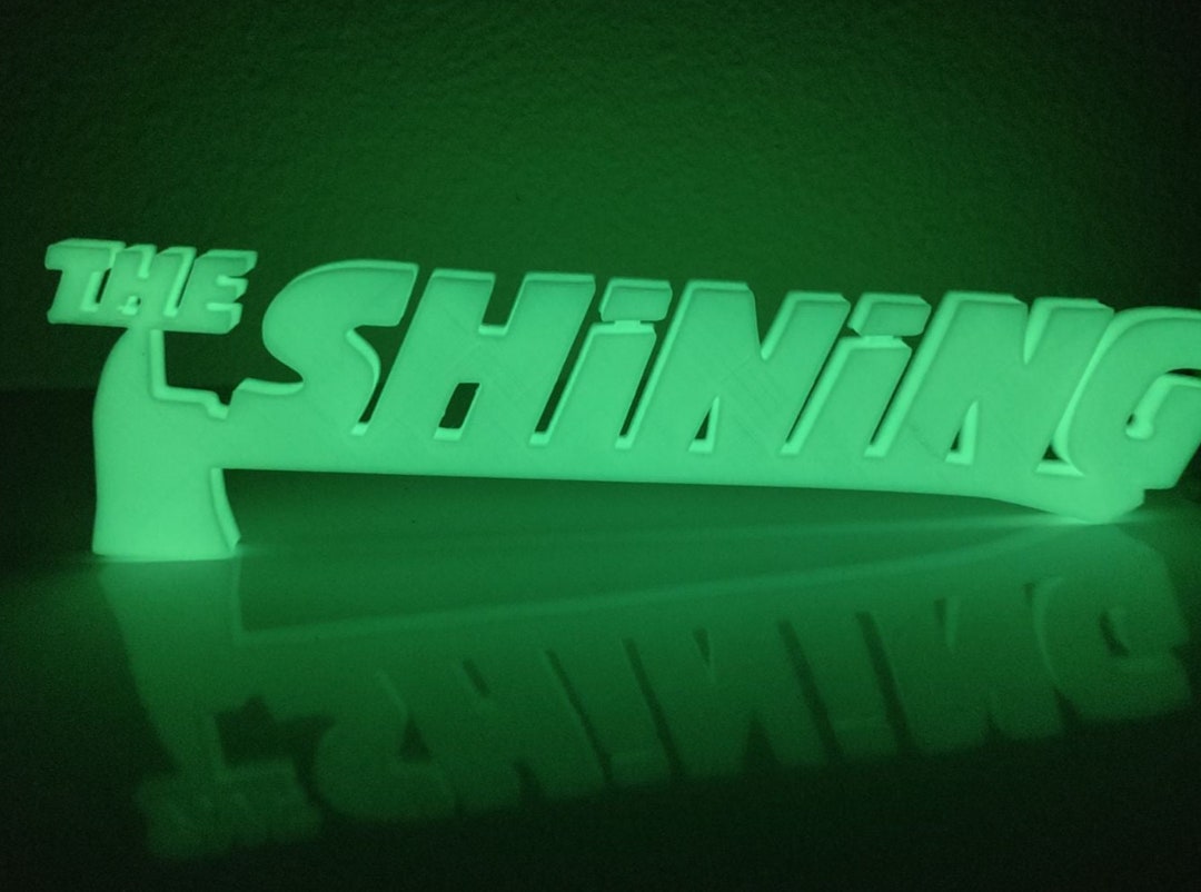 The Shining GITD Display Sign Glow in the Dark - Etsy