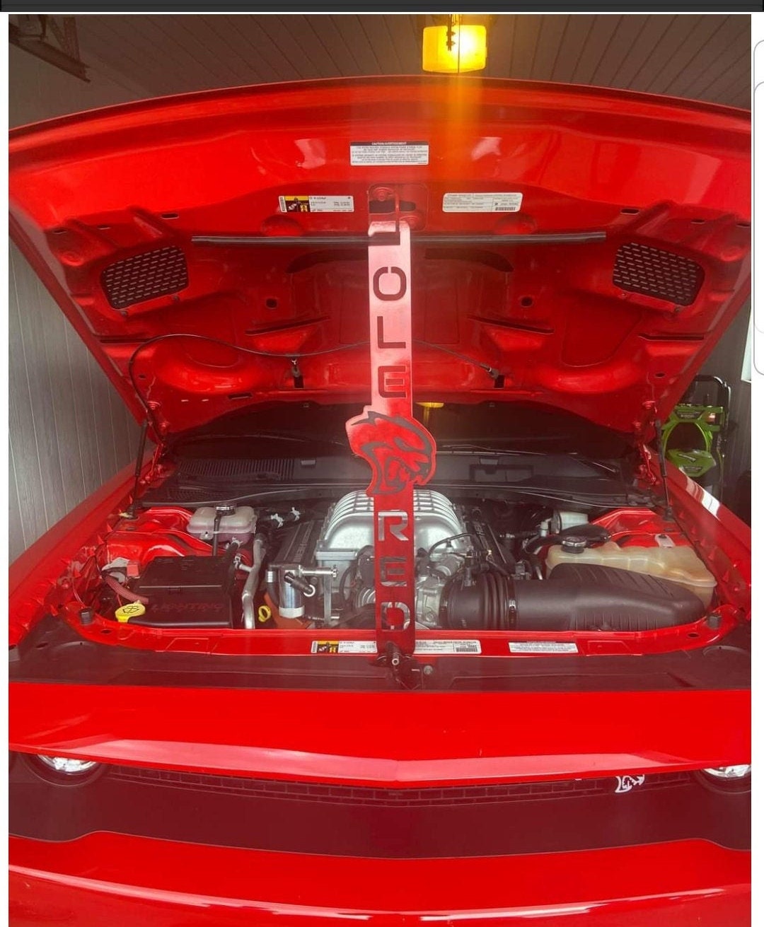 Custom Show Car Hot Rod Tuner Hood Prop - Etsy