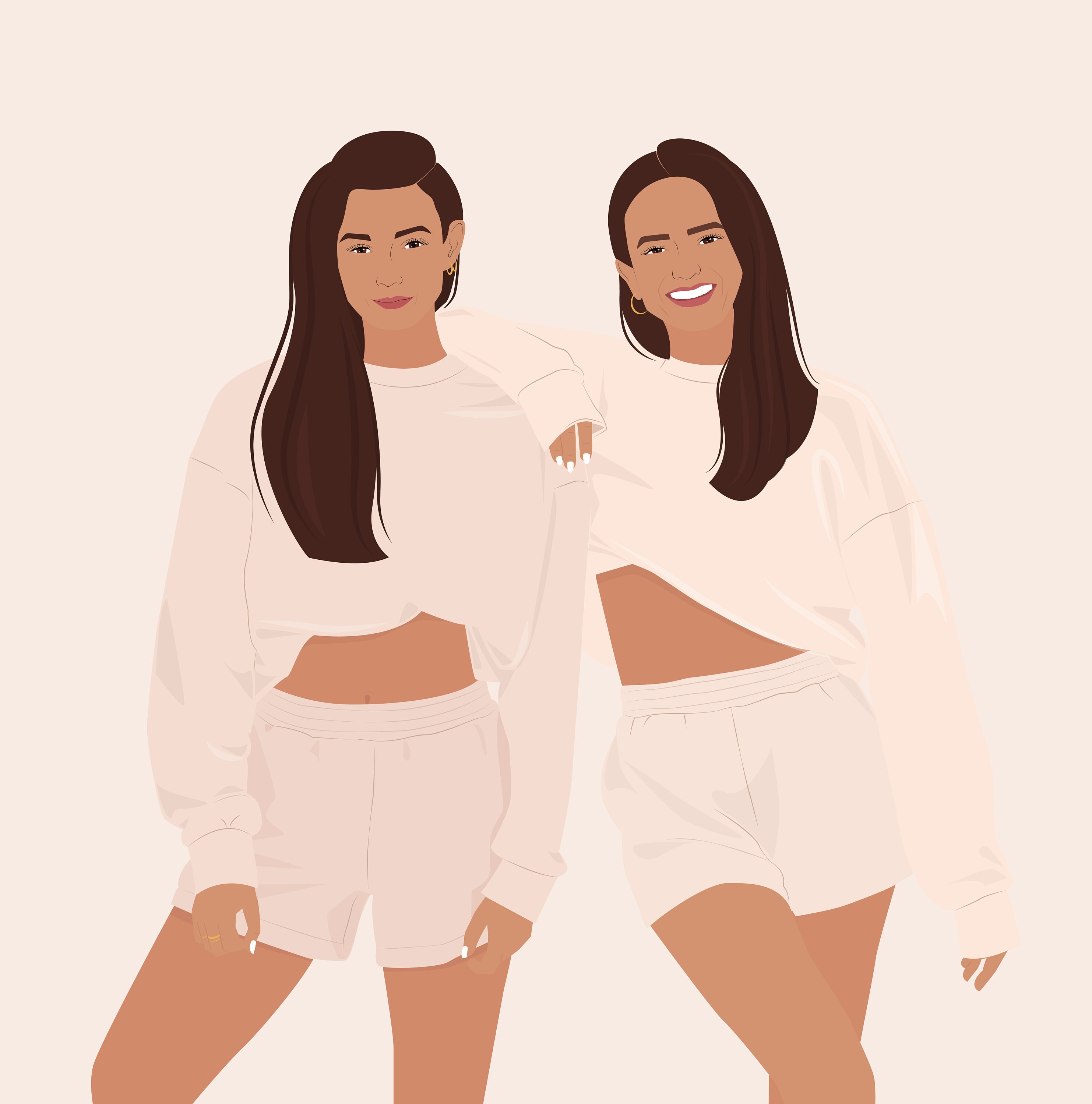 Custom 2 Person Illustration - Etsy