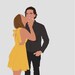 Custom 2 Person Illustration - Etsy