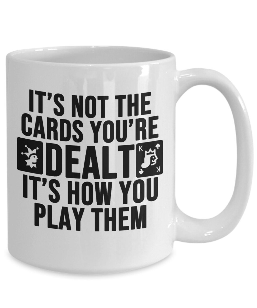 Bridge Game Gifts Coffee Mug Its Not the Cards Birthday - Etsy