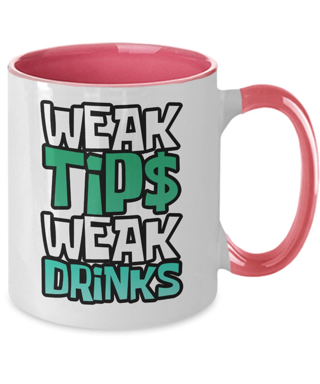 Bartender Gifts Weak Tips Weak Drinks Birthday Christmas Gift - Etsy