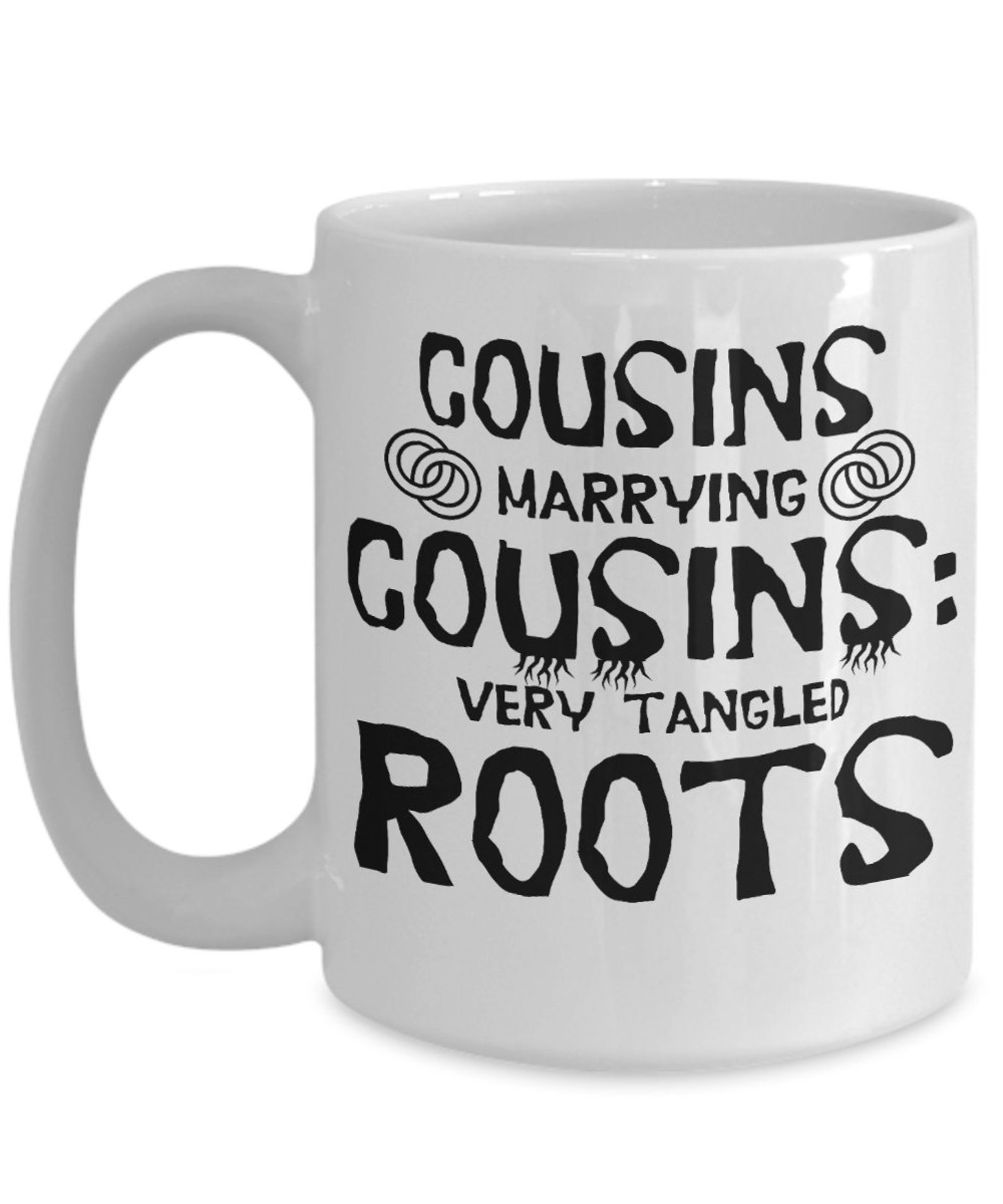 Genealogy gifts coffee mug cousins marrying cousins birthday | Etsy
