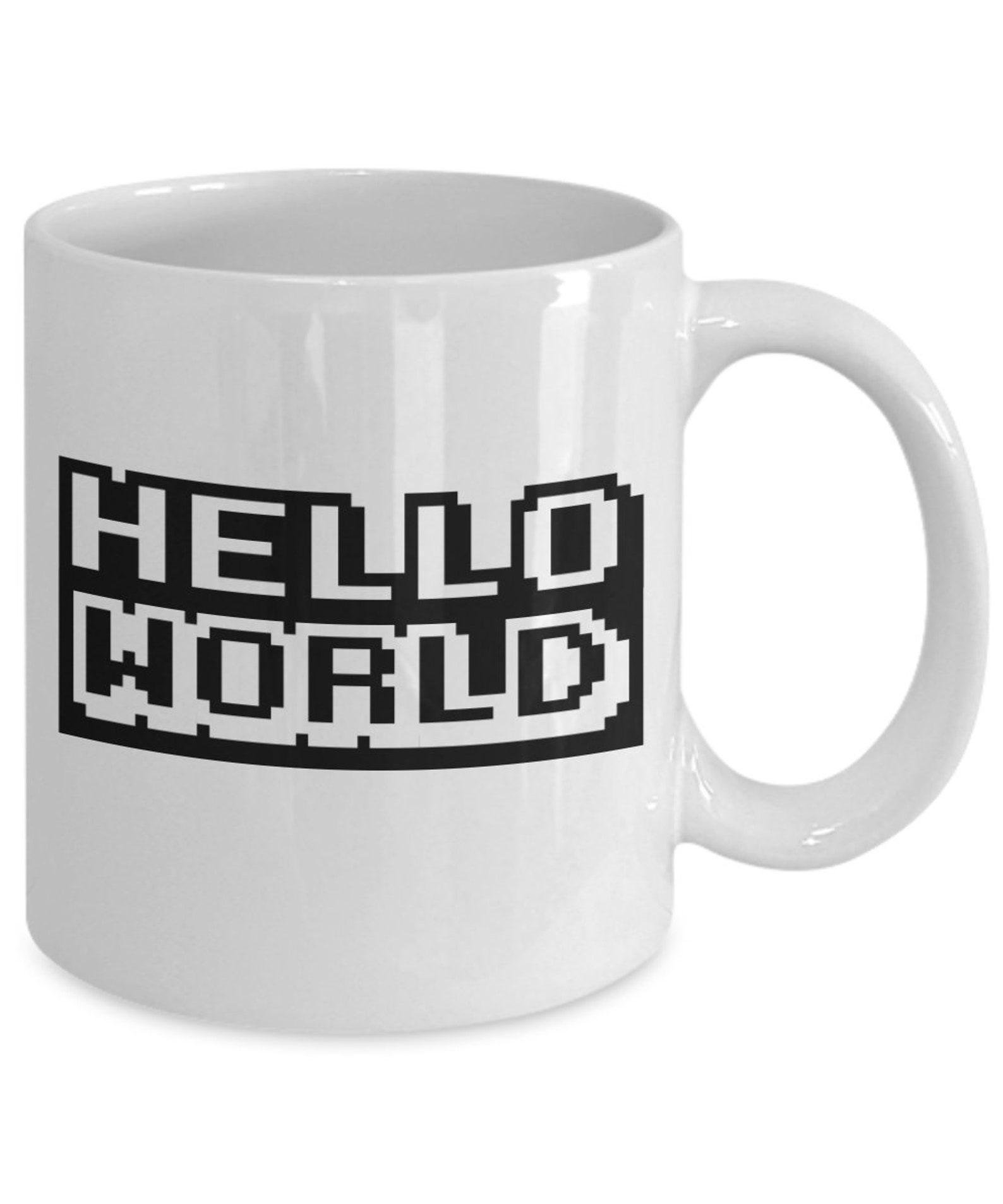 Computer Programming Gifts Coffee Mug Hello World Birthday - Etsy