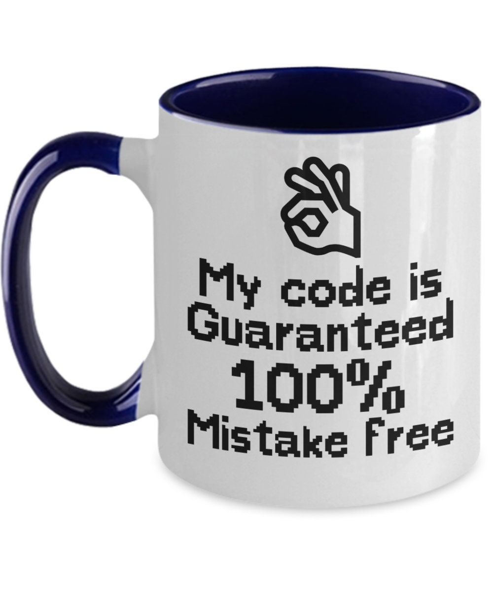 Computer Programming Gifts My Code is Guaranteed Birthday - Etsy