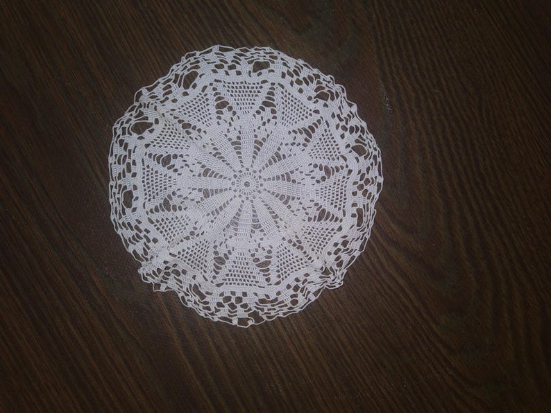 Antique Crocheted Lace Yarn/end of the 19th Century and Beginning of ...