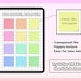 24 Digital Post-it L Digital Sticky Notes, Digital Sticker, Notepads ...