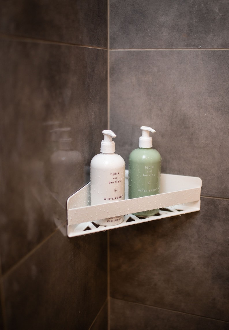 Shower Shelf Scandinavian Design Bathroom Wall Shelf, Stainless Steel ...