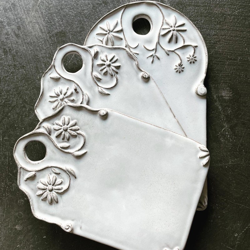 Ceramic Cheese Board - Etsy