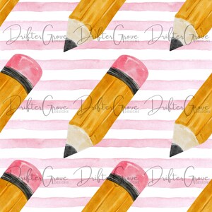 Back to School Seamless Pattern Digital Paper PNG Instant Download ...