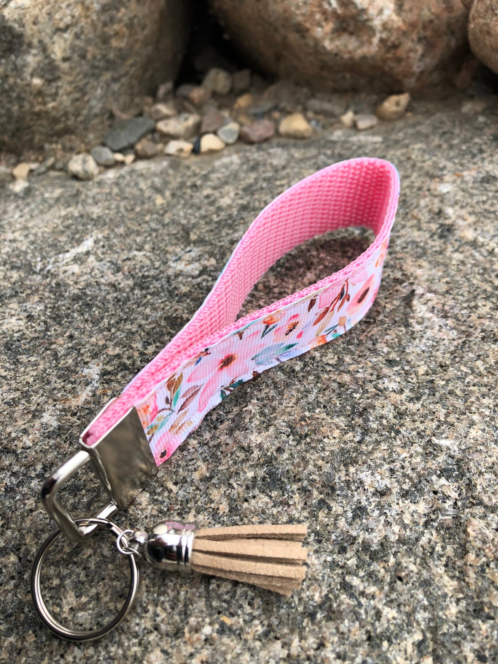 Floral Key Fob Lanyard Wristlet for Car Keys House Keys Dorm - Etsy