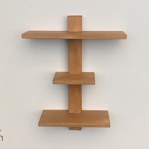 3 Tier Floating Shelf With Interchangeable Shelves, Floating Shelf ...