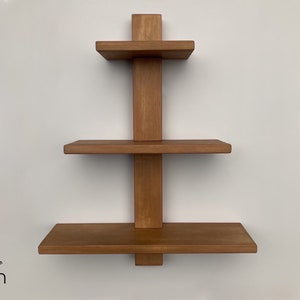 3 Tier Floating Shelf With Interchangeable Shelves, Floating Shelf ...