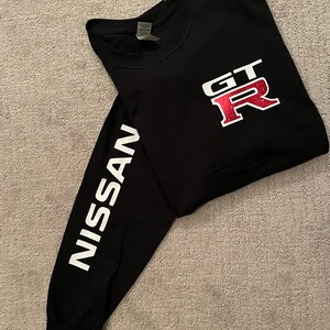 Adult Nissan GTR Long Sleeve Shirt - Etsy