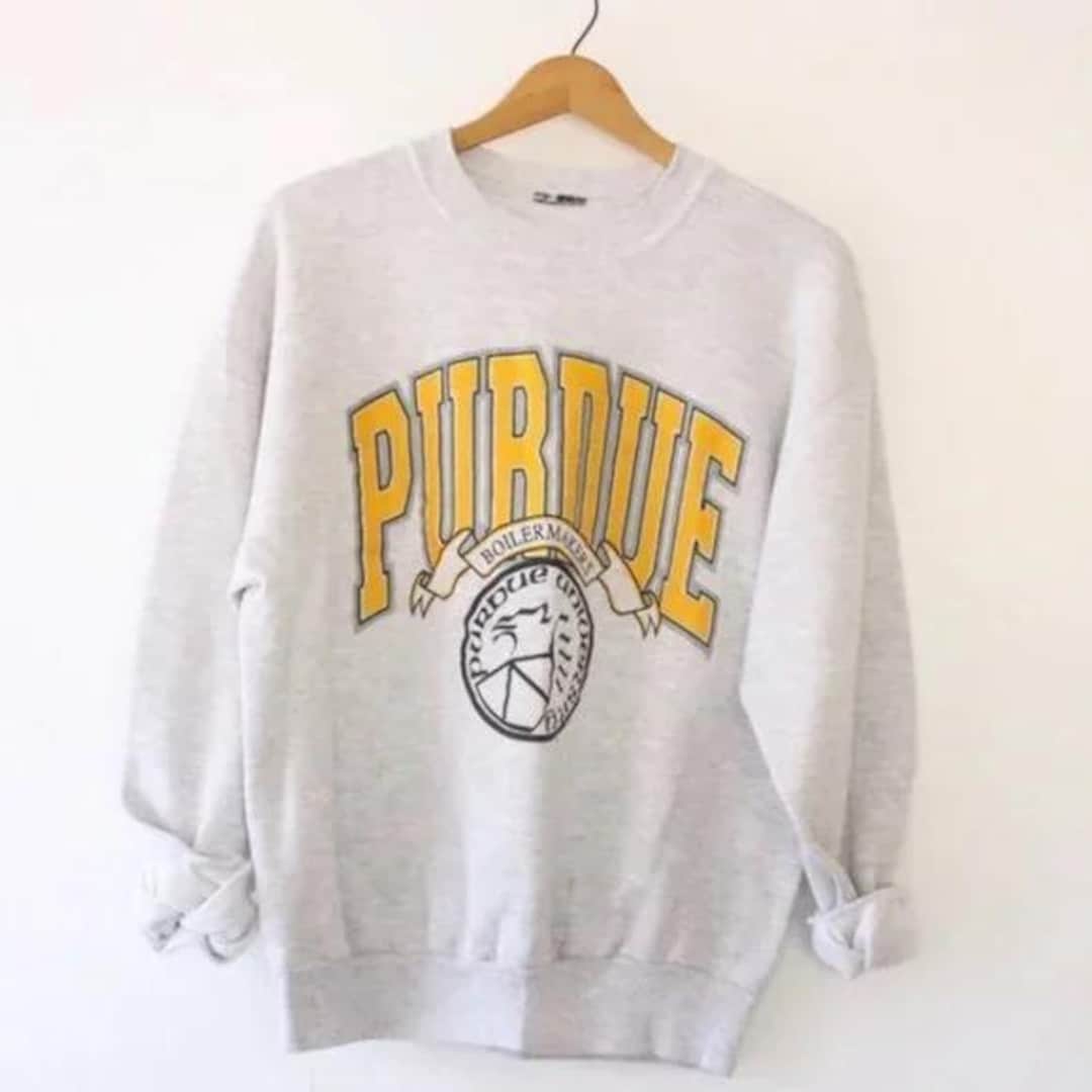 Vintage 90s Purdue University Boilers Sweatshirt, Purdue University ...