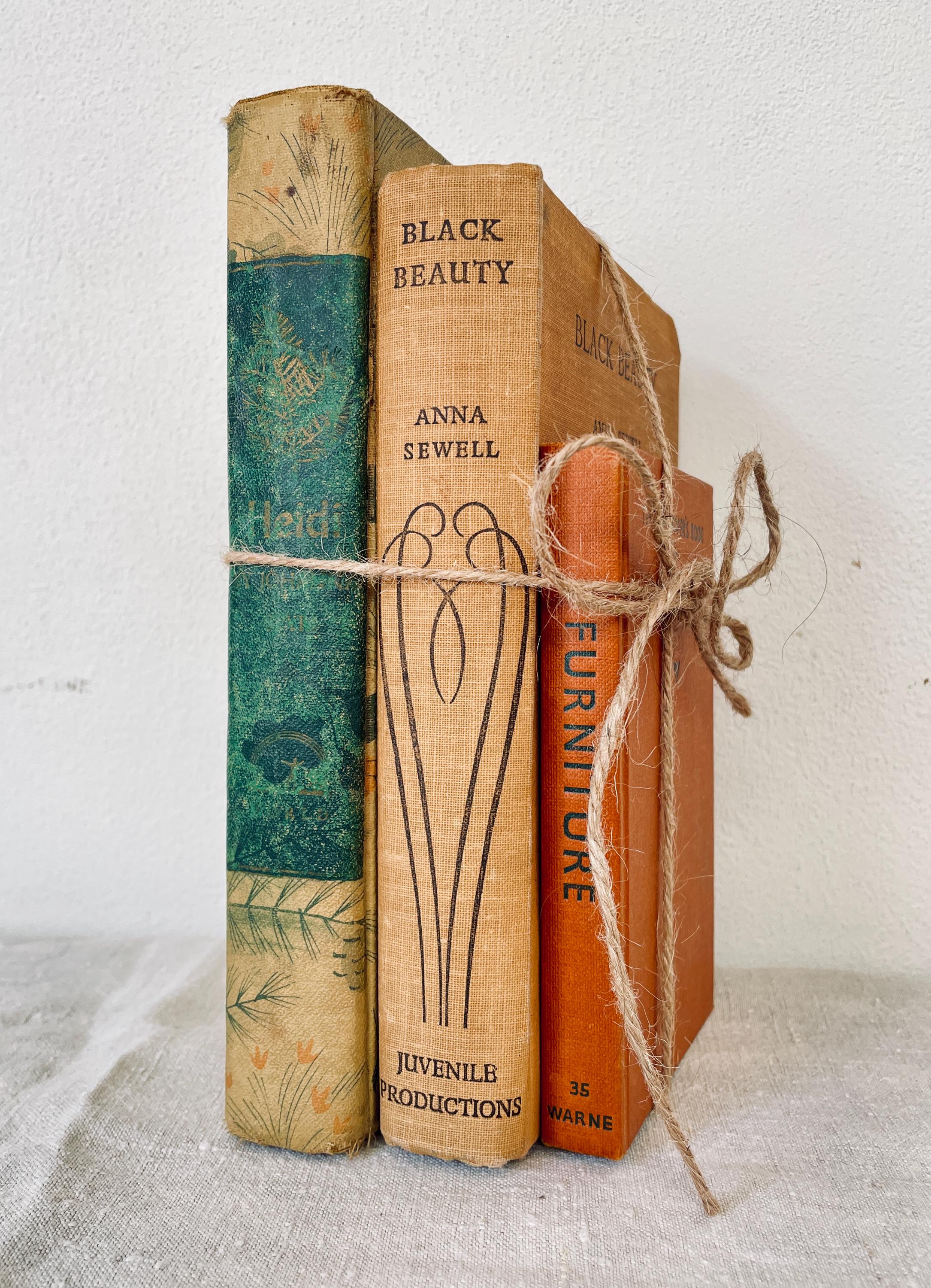Vintage Book Bundle - Etsy