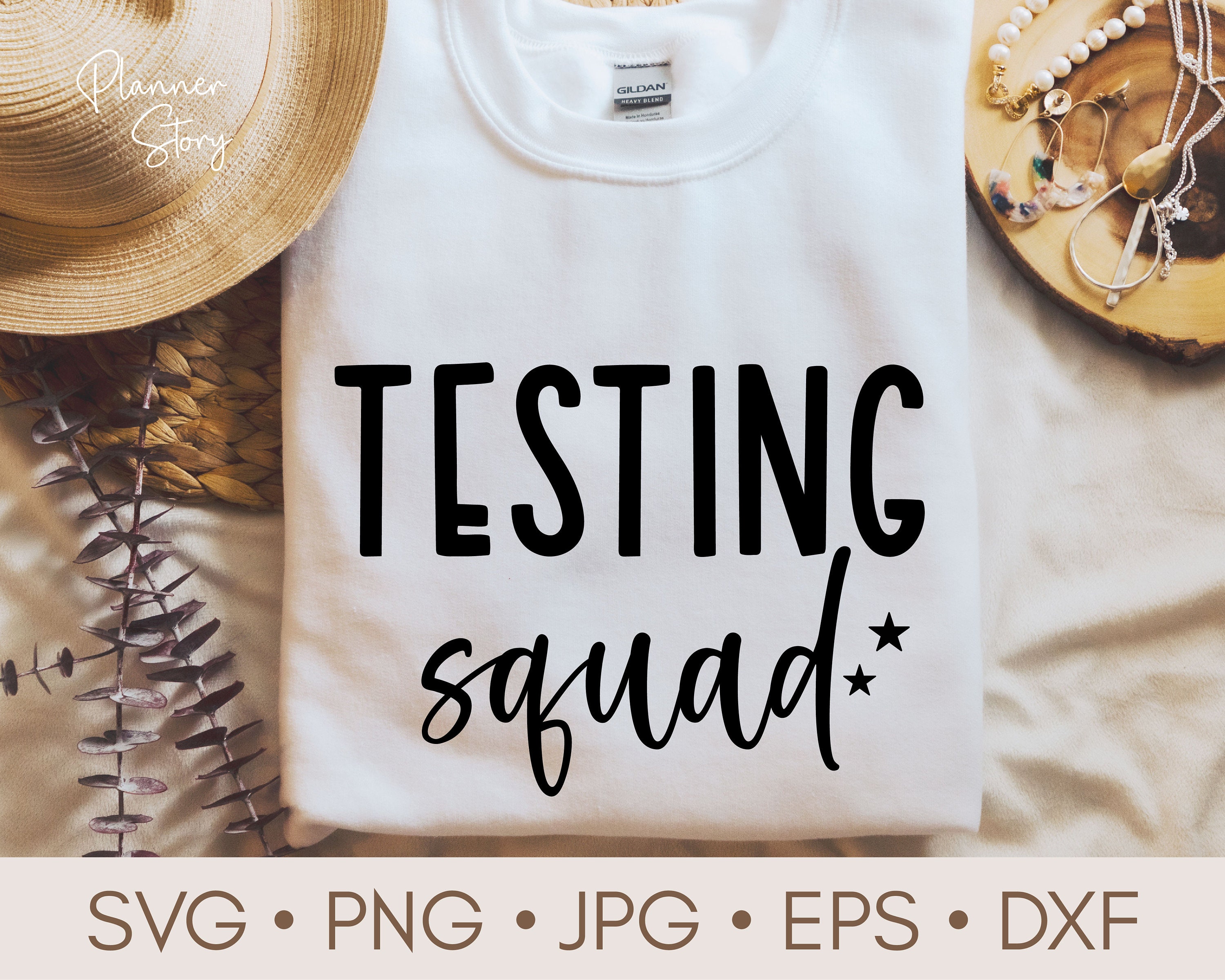 Test Day Svg Testing Squad Svg Test Day Shirt Svg Testing | Etsy