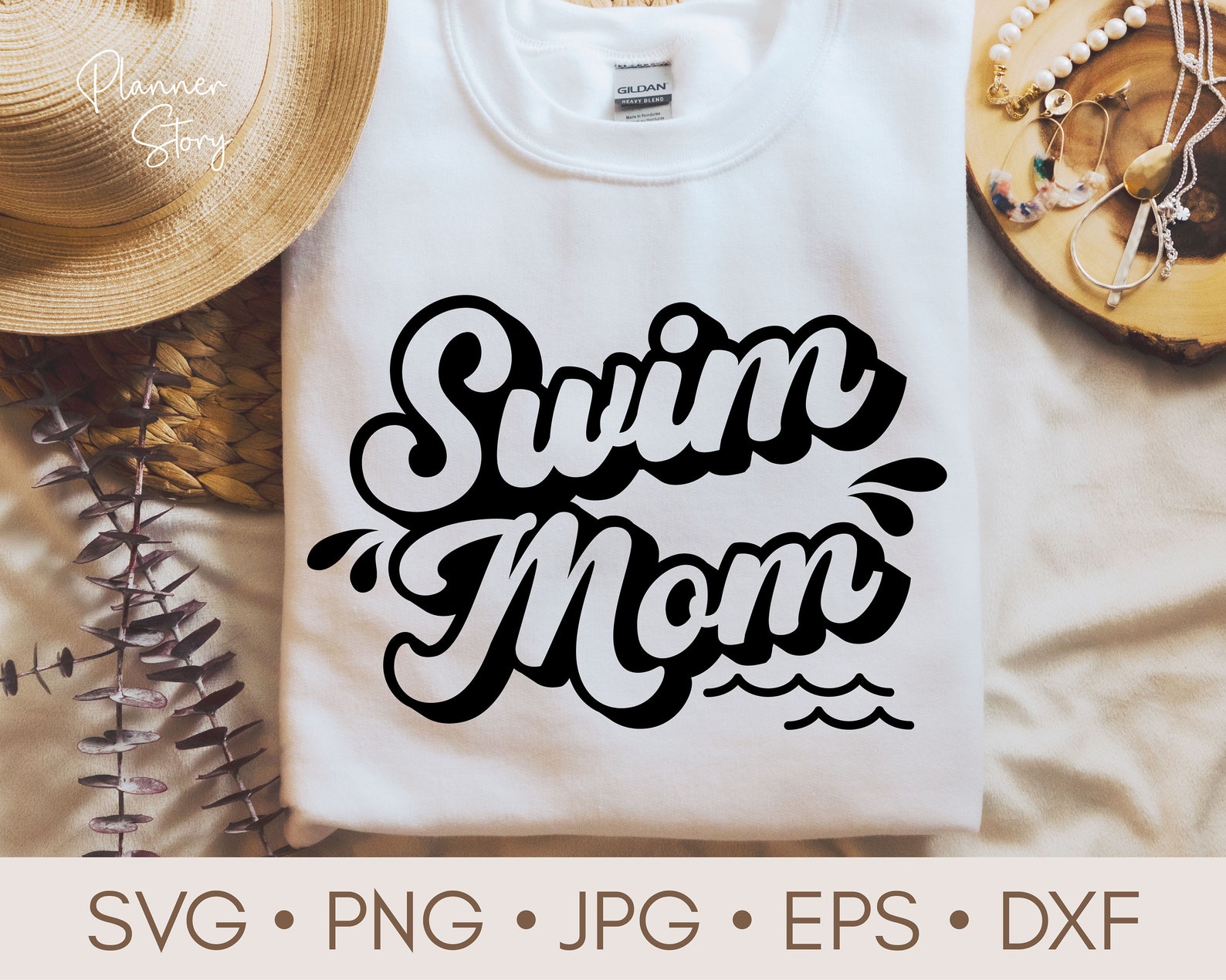 Swim Mom Svg, Swim Mama Svg, Retro Swim Svg, Water Polo Mom, Swim Mom ...