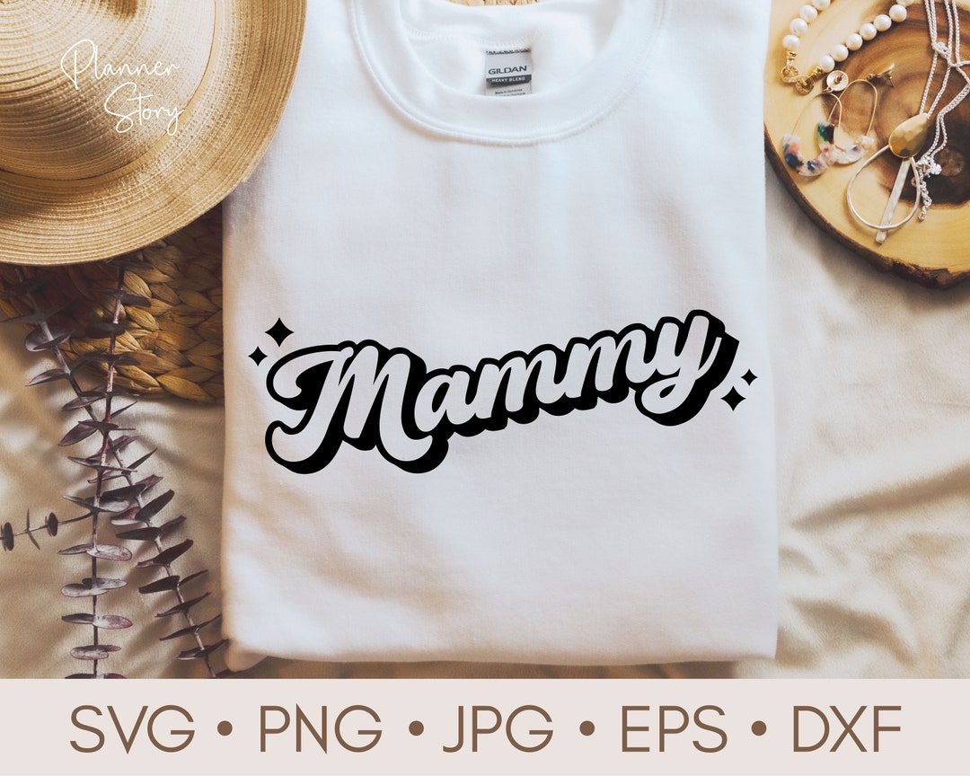 Mammy Svg, Mom Shirt Svg, Retro Mammy Svg, Mama Svg, Mom Life Svg ...