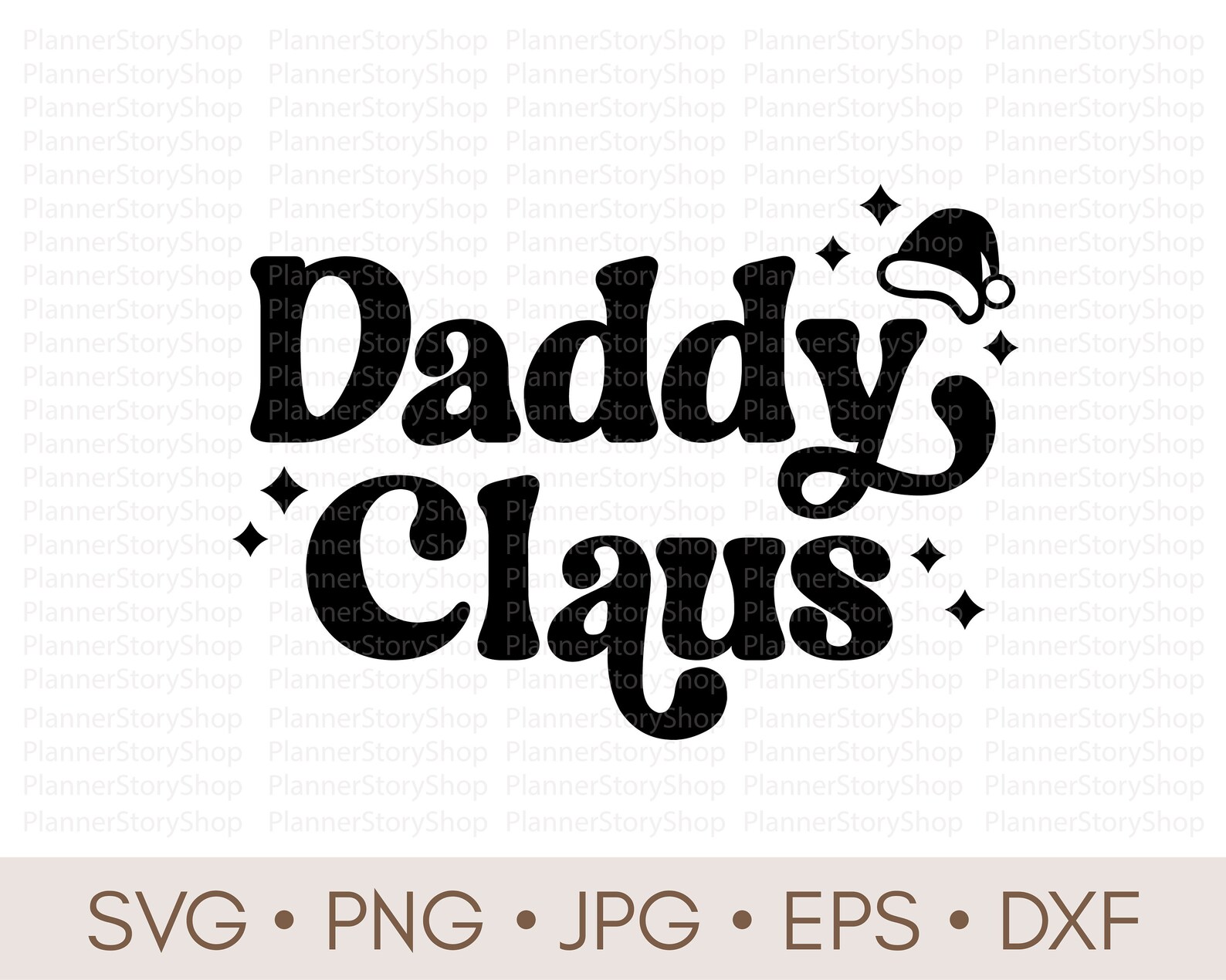 Daddy Claus Svg, Christmas Svg, Christmas Holiday Shirt Svg, Merry ...
