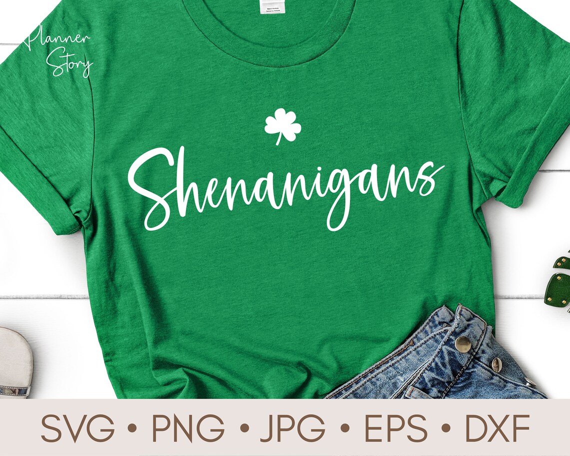 Shenanigans Svg, Lucky Squad Svg, Quote Svg, Irish Svg, Funny St ...