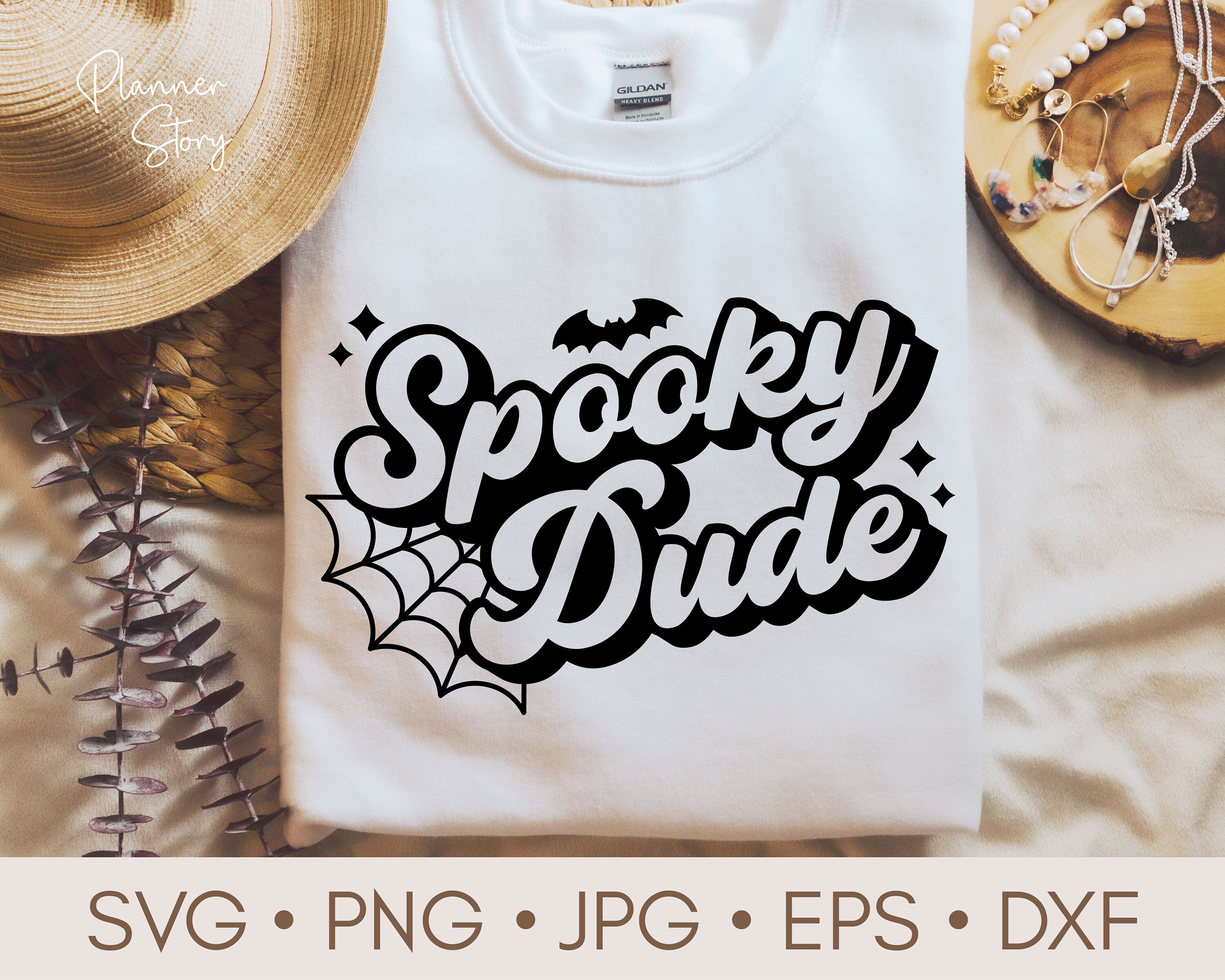 Spooky Dude Svg Boy Halloween Svg Halloween Shirt Kids - Etsy