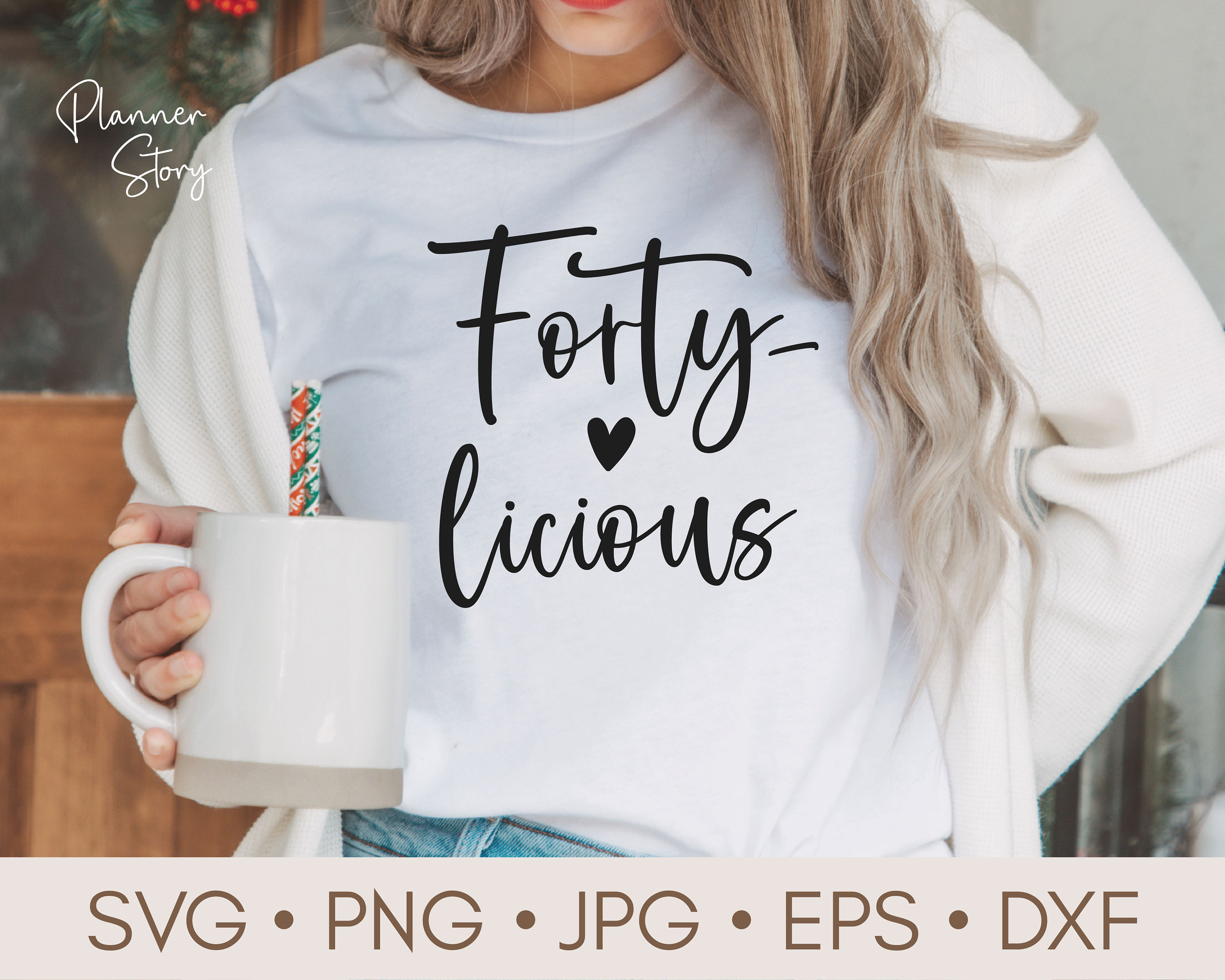 Forty-licious Svg 40th Birthday Svg Birthday Quote Svg - Etsy UK