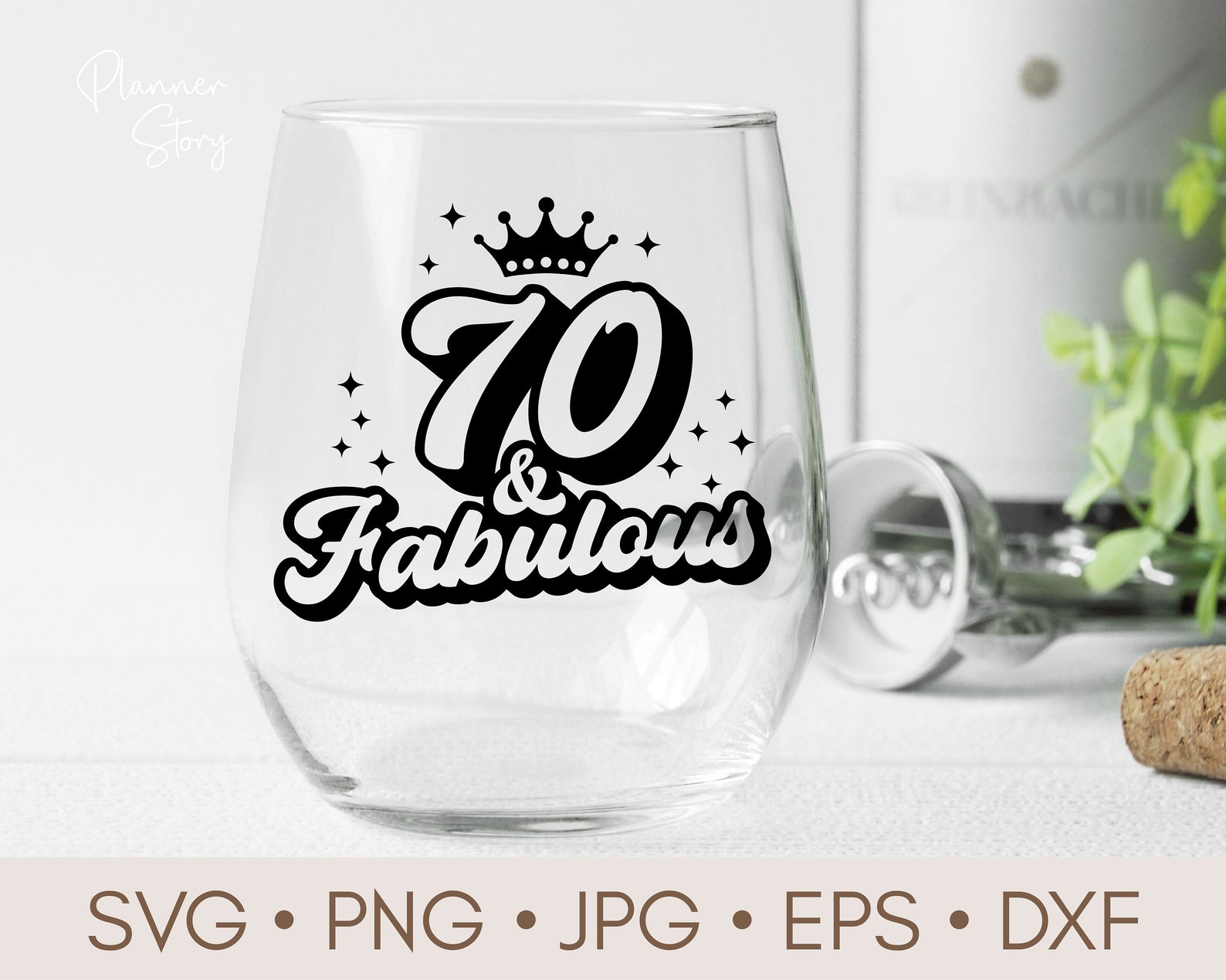 70 and Fabulous Svg 70th Birthday Svg 70 Years Svg 70th | Etsy