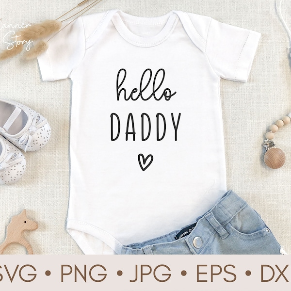Hello Daddy - Etsy