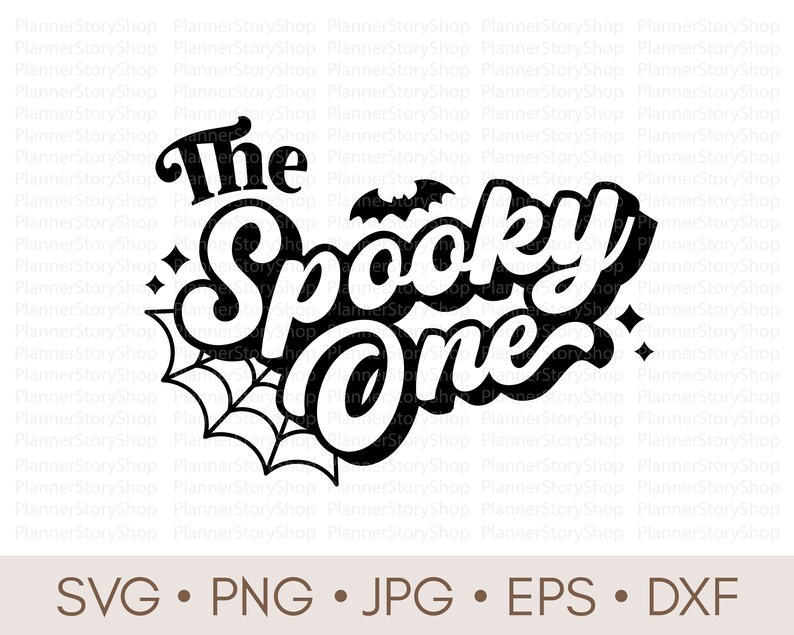 The Spooky One Svg Baby Halloween Shirt First Birthday - Etsy