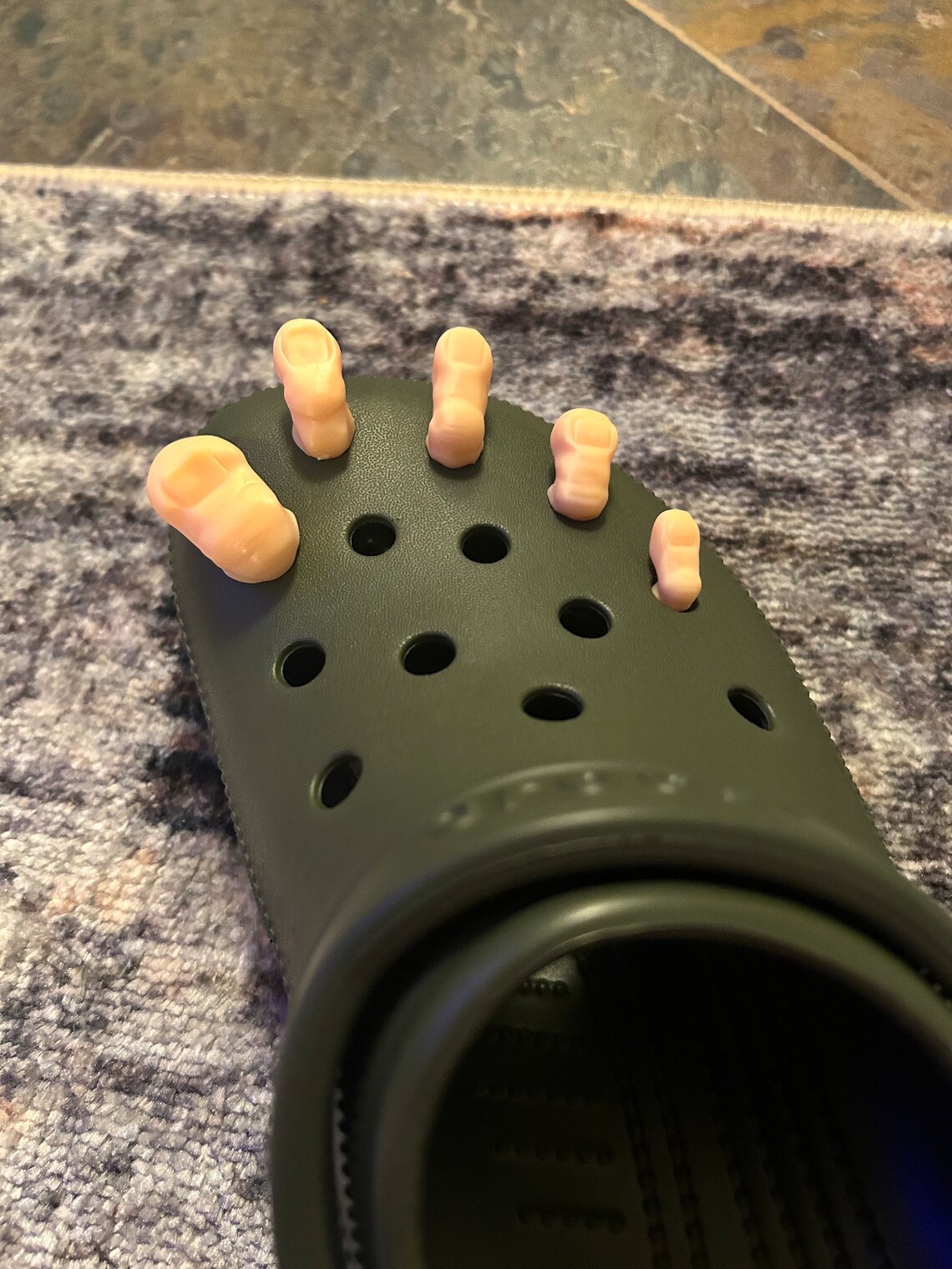 Croc Toe Jibbits - Etsy