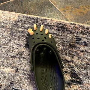 Toe Shoe Charms – Compatible With Croc-style Footwear and Classic Clogs ...