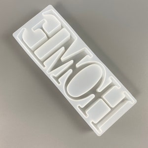 LARGE Home Word, Glossy Mould, Free Standing, Sign, Word Moulds, Letter ...