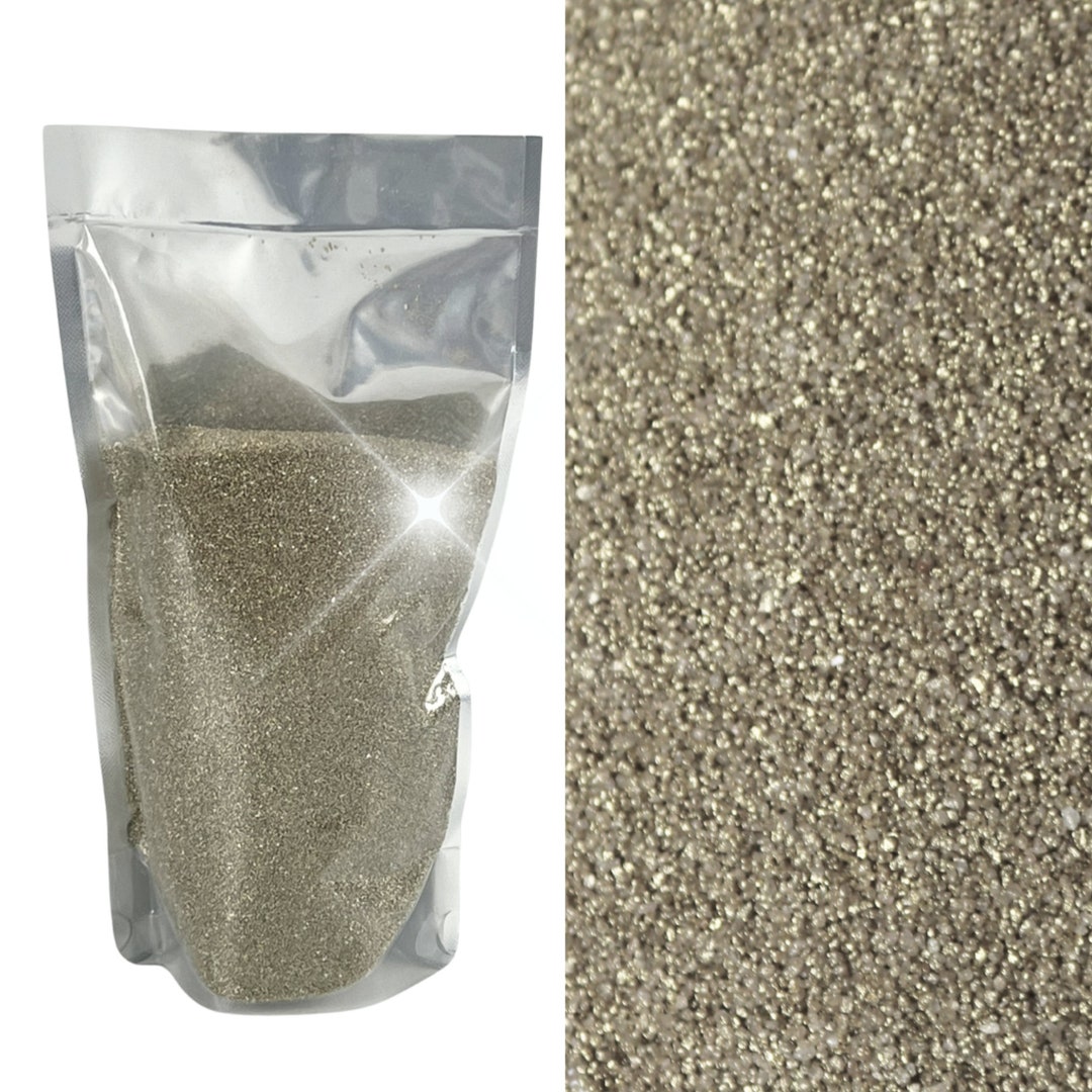 250g Metallic Gold Reflective Sand With Sparkle, High Quality, Sand ...