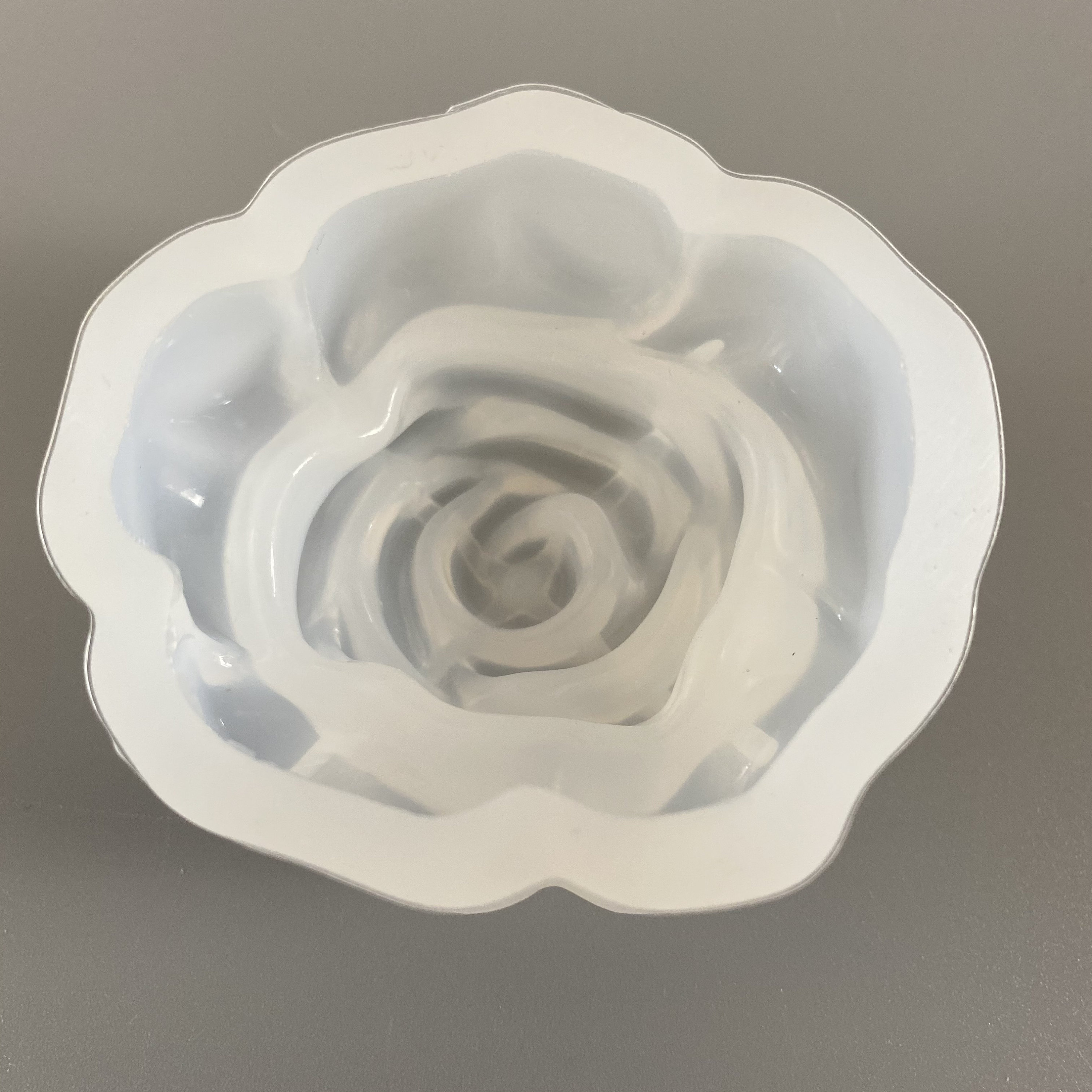 Glossy Deep Rose Mould, Rose Flower Mould, Silicone Mould, Flower Mould ...