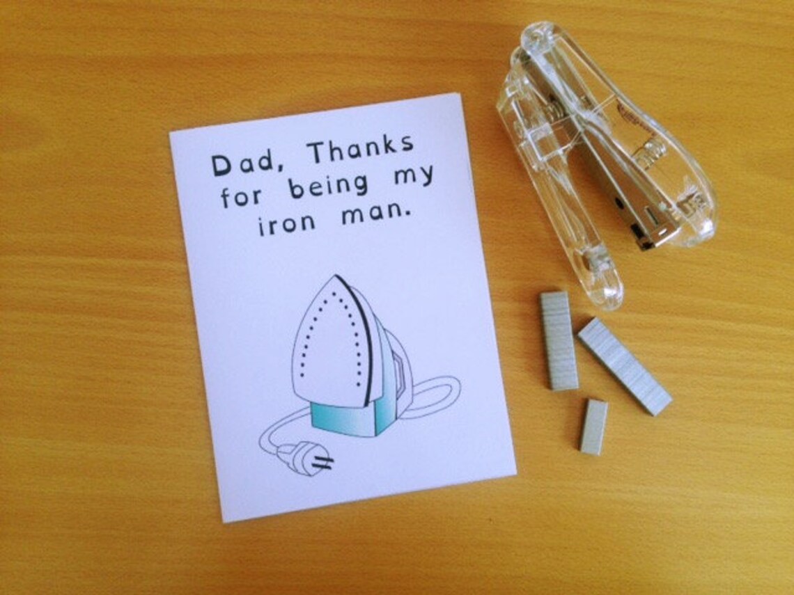 Printable Father's Day Card, Dad Card, Dad Appreciation Card, Fathers ...