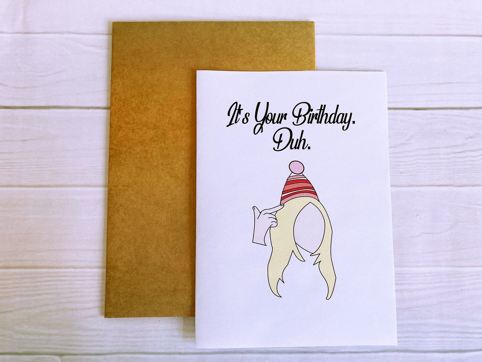 Printable Mean Girls Birthday Card Mean Girls Inspired Karen Smith