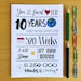 Printable 10th Birthday Card, 10 Years Been Loved, Instant Download ...