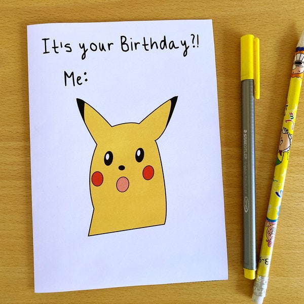 Meme Card - Etsy