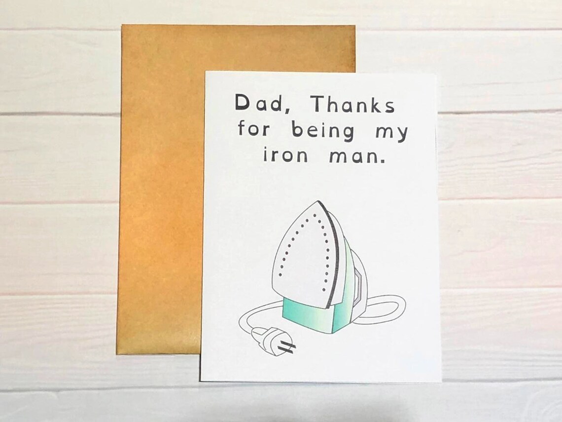 Printable Father's Day Card, Dad Card, Dad Appreciation Card, Fathers ...