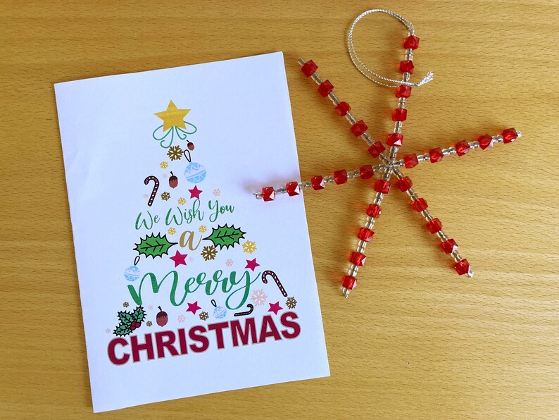 Printable Christmas Card, Merry Christmas, Holiday Greetings, Instant ...