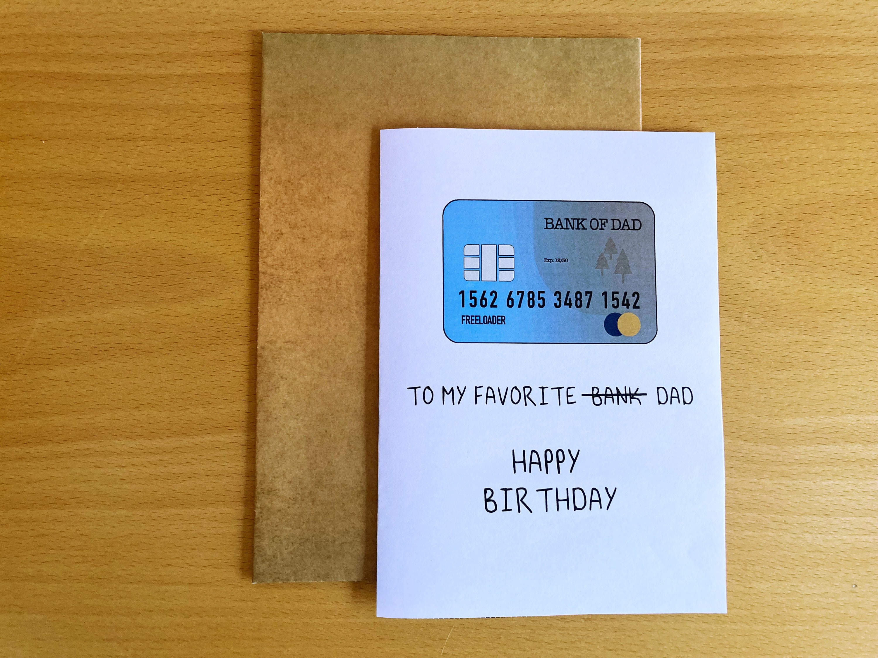 Printable Dad Birthday Card, Dad Birthday Card, Funny Dad Birthday Card ...