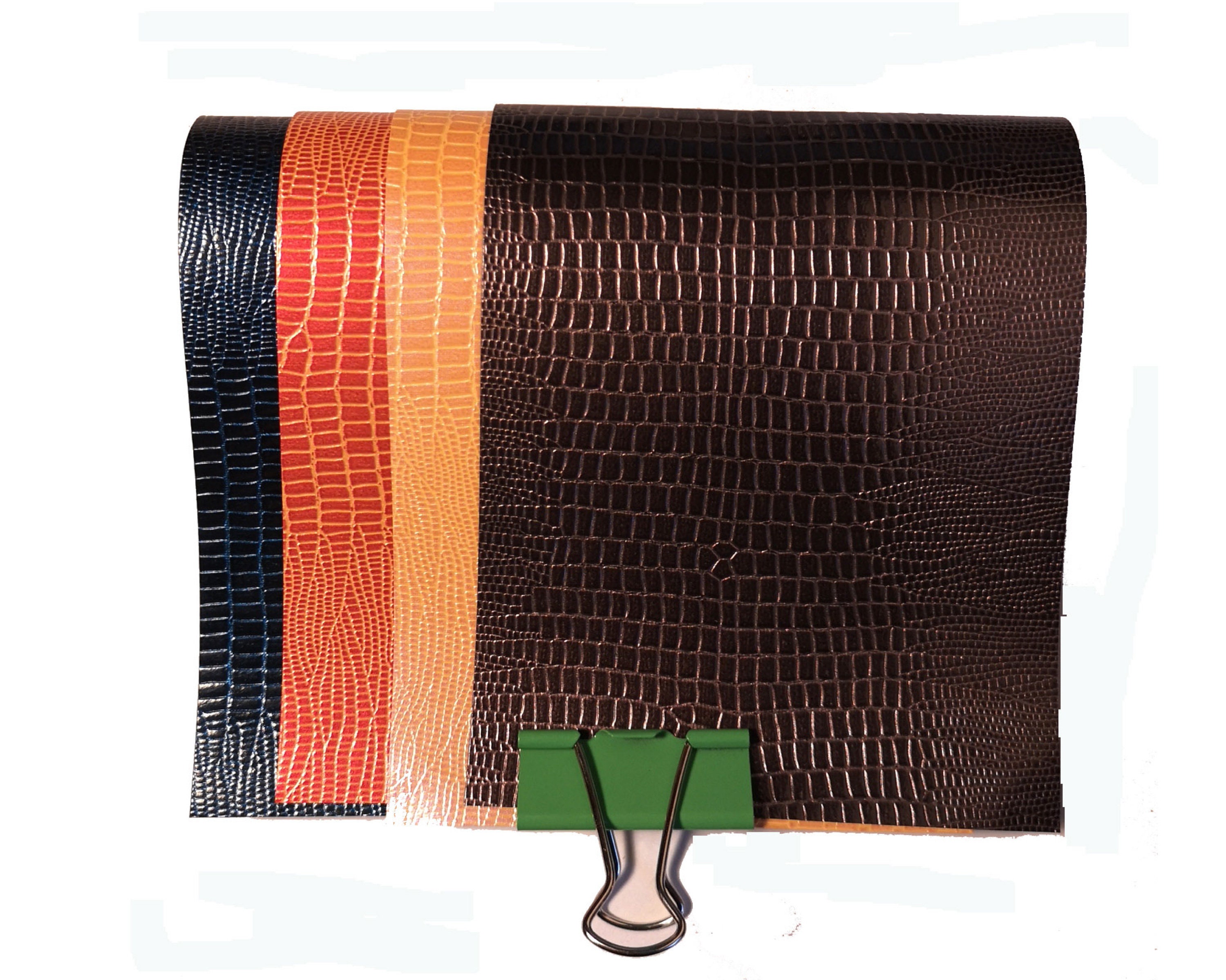 Craft Paper, Embossed Paper, Croc Faux Leather Sheet, Book Binding ...